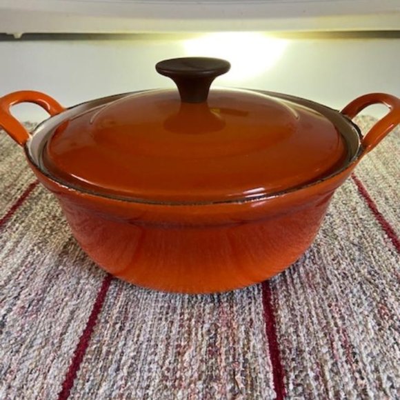Cousances | Kitchen | Cousances 2 Cast Iron 2 Handle Pot With Lid ...